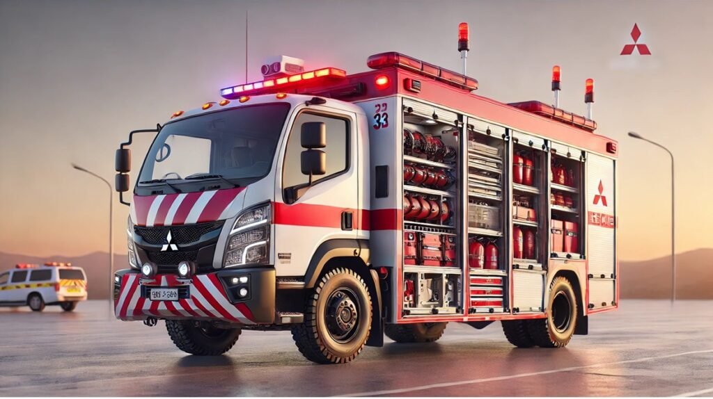 Rescue Vehicle With Tools And Equipment For Emergencies | A Rescuer